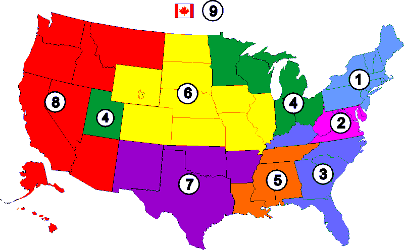TTI Catalog - Sales Map